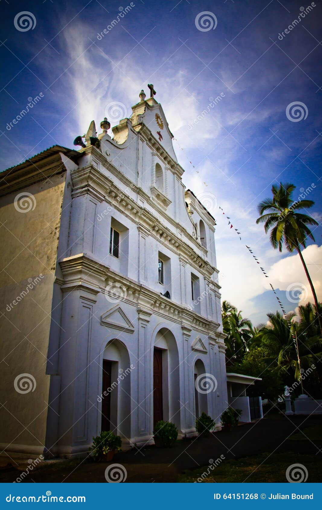 The Holy Trinity Chapel, Goa, India Editorial Stock Photo - Image of ...