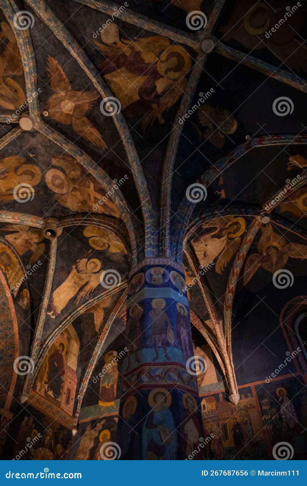 Holy Trinity Chapel in Royal Castle in Lublin, Poland Stock Photo ...
