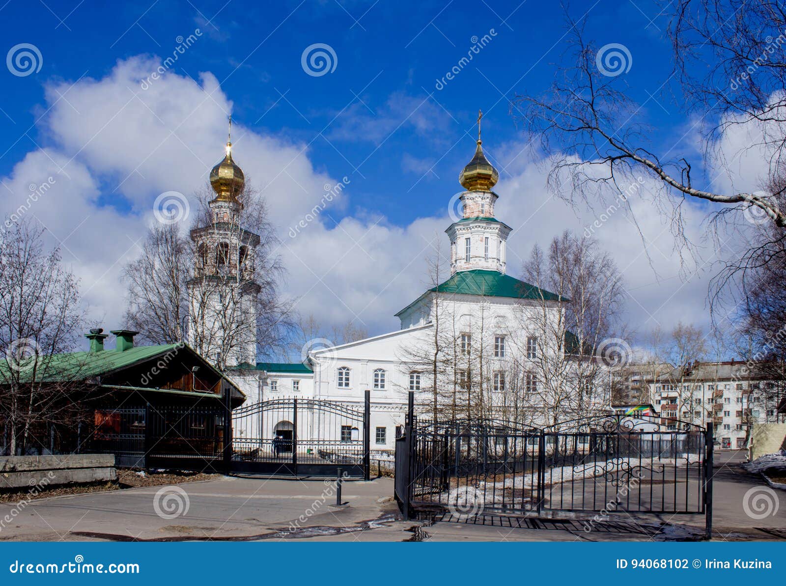 Holy Trinity Church, the Archangel, Stock Photo - Image of religion ...