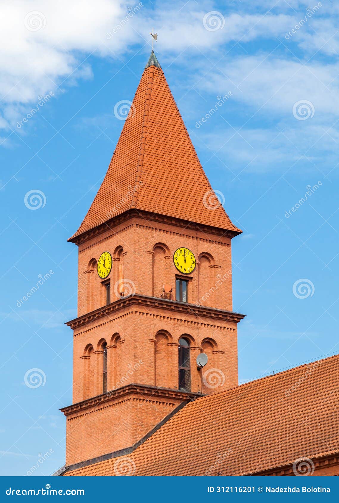 Holy Trinity Church in Torun Stock Image - Image of holy, landmark ...