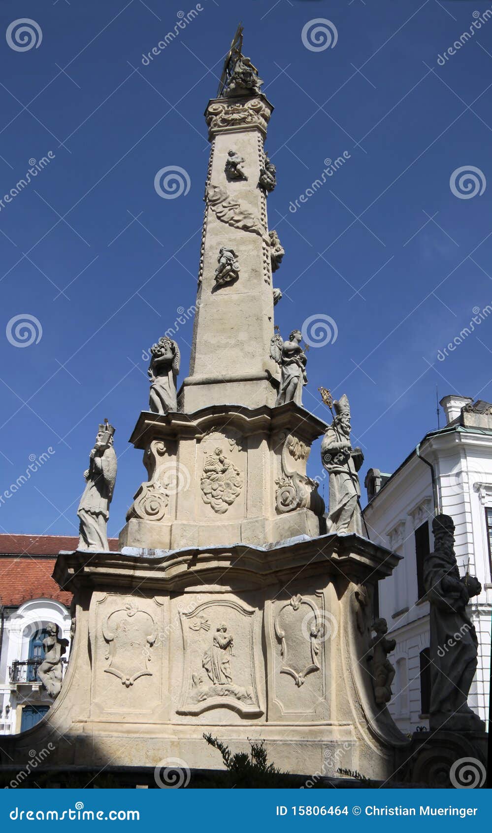 The Holy Trinity Column stock photo. Image of historic - 15806464