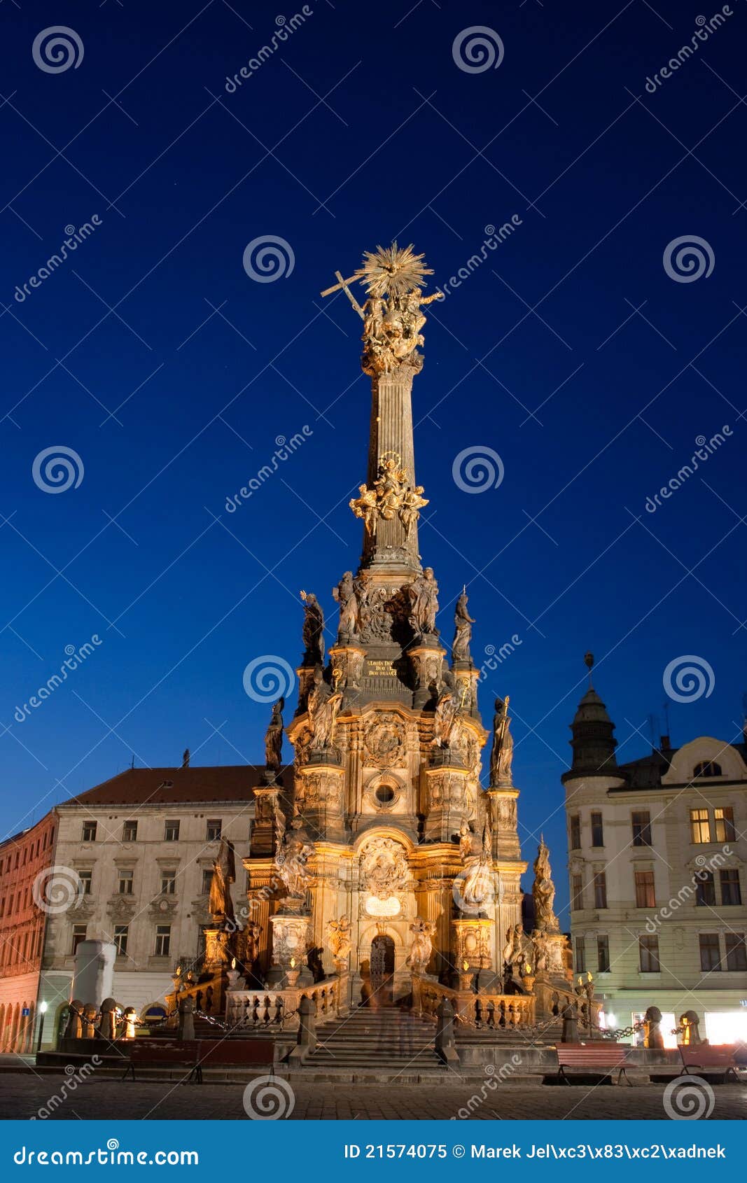 Holy Trinity Column stock image. Image of historical - 21574075