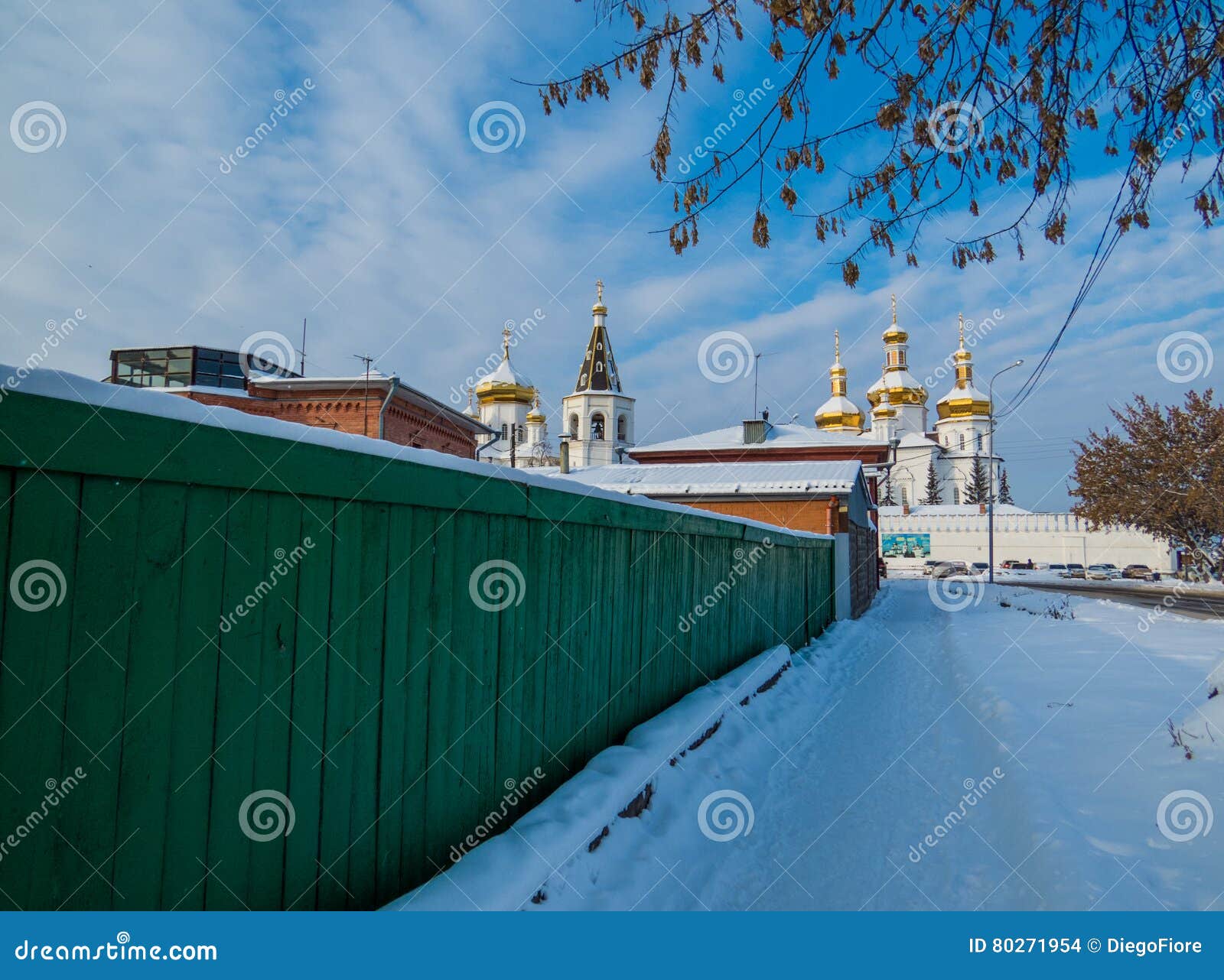 Holy Trinity Monastery, Tyumen Stock Photo - Image of arctic, enjoy ...