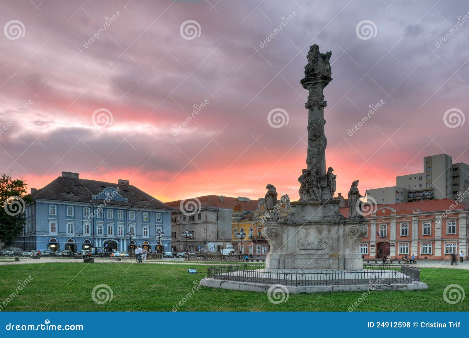 The Holy Trinity Monument,Union Square Stock Photo - Image of high ...