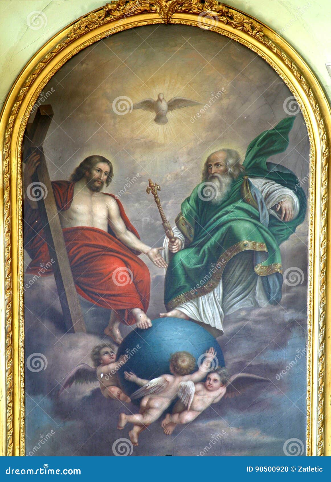 Holy Trinity stock photo. Image of church, christ, heart - 90500920