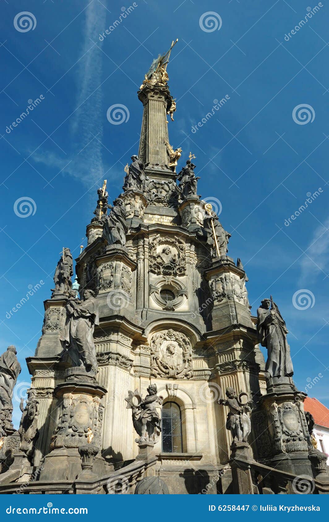 Holy Trinity(pestilential) Column in Olomouc Stock Image - Image of ...