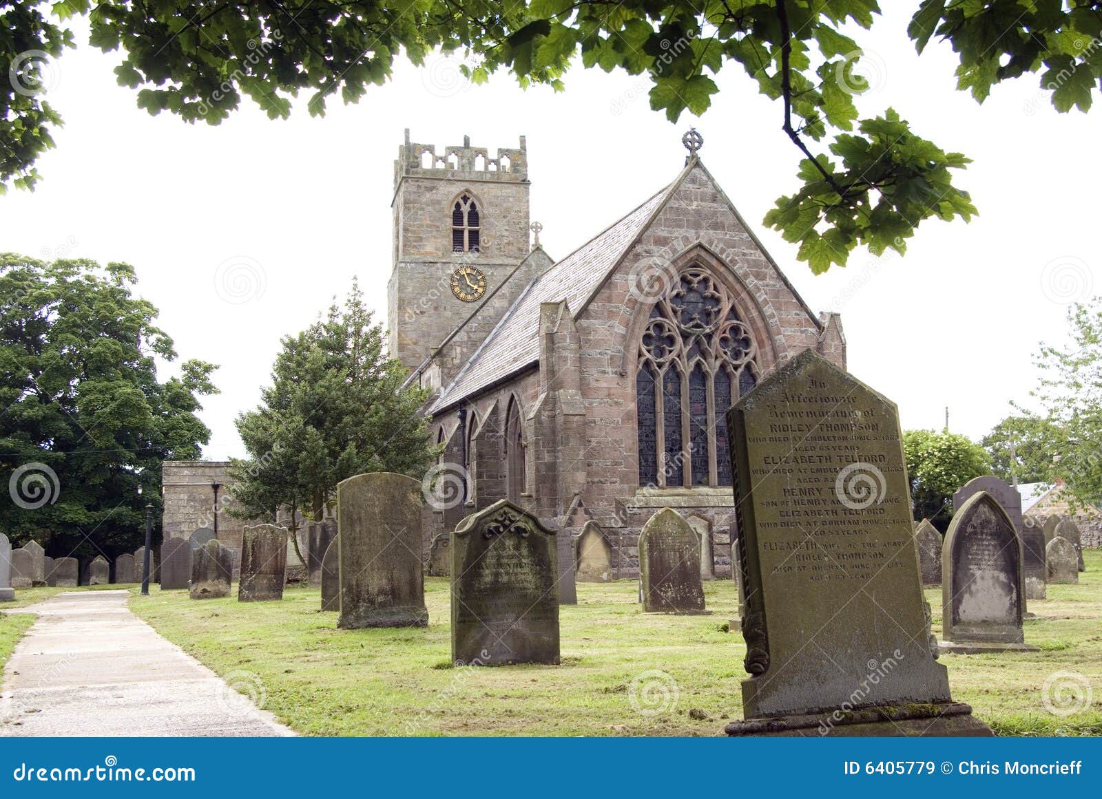 Holy Trinty Church Embleton Stock Image - Image of buildings, histirys ...