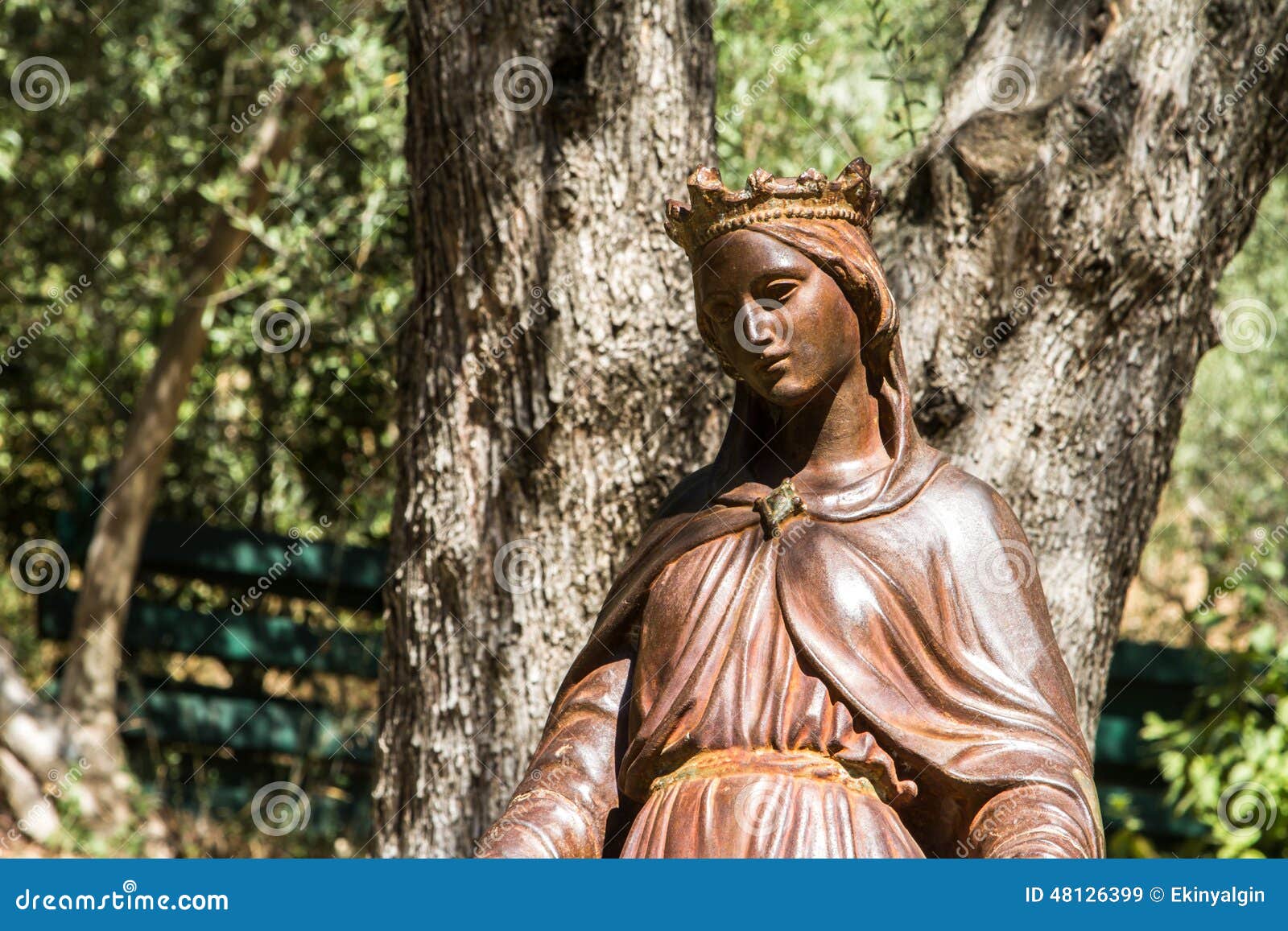 Holy Virgin Mary stock image. Image of front, holy, prayer - 48126399