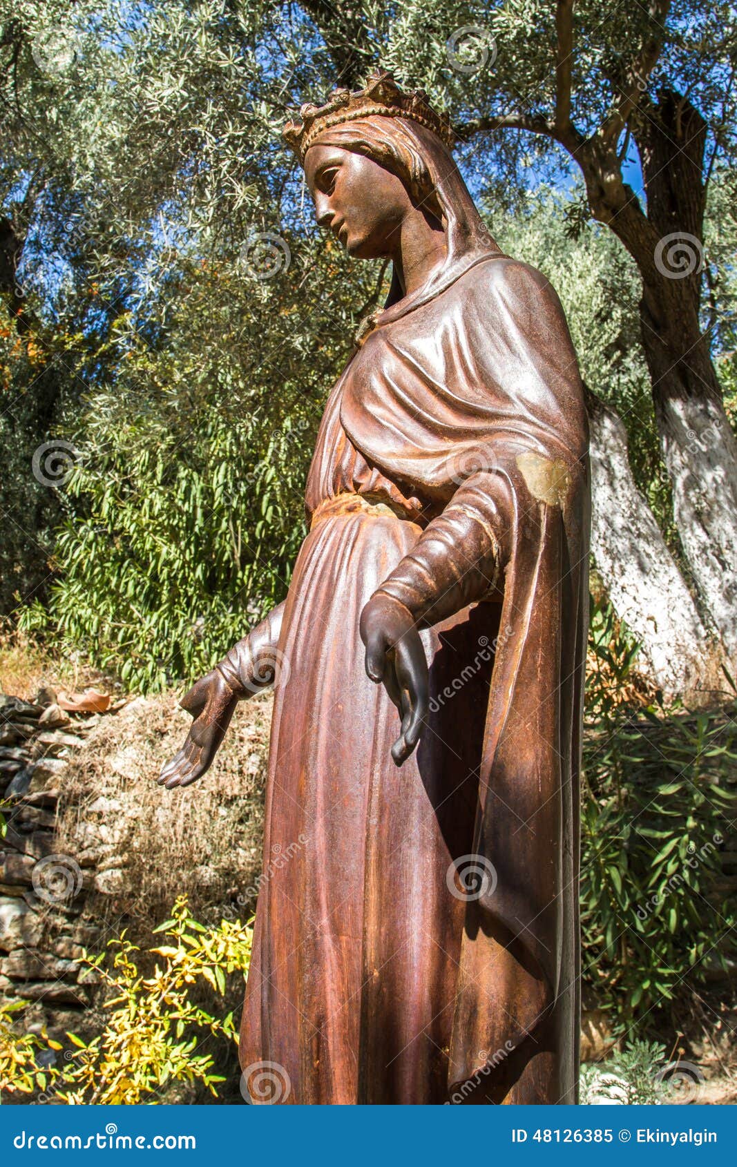 Holy Virgin Mary stock image. Image of christian, creativity - 48126385