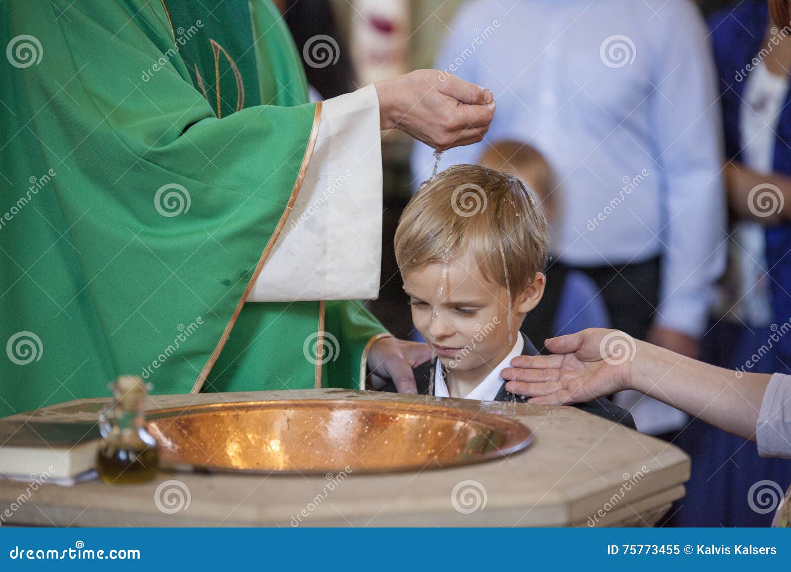 Holy water editorial image. Image of bible, christening - 75773455
