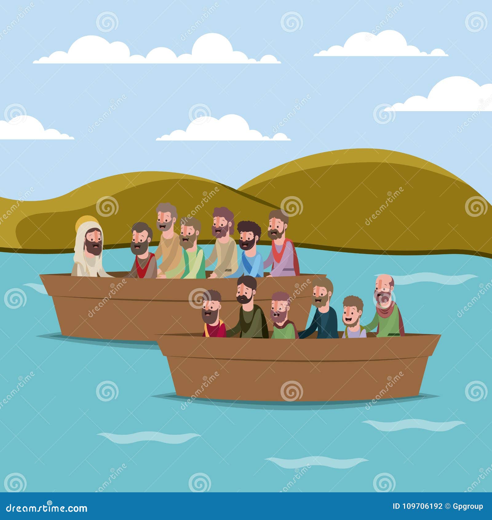 Holy week biblical scene stock vector. Illustration of christianity ...