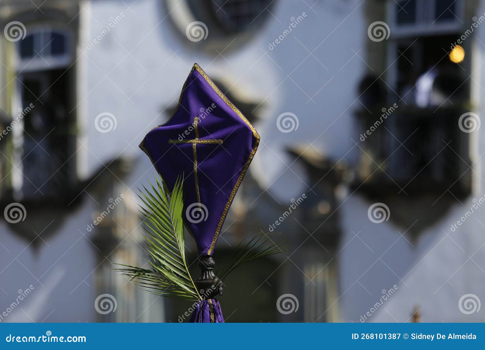 Holy Week Palm Sunday - Religious Symbol Stock Image - Image of prayer ...