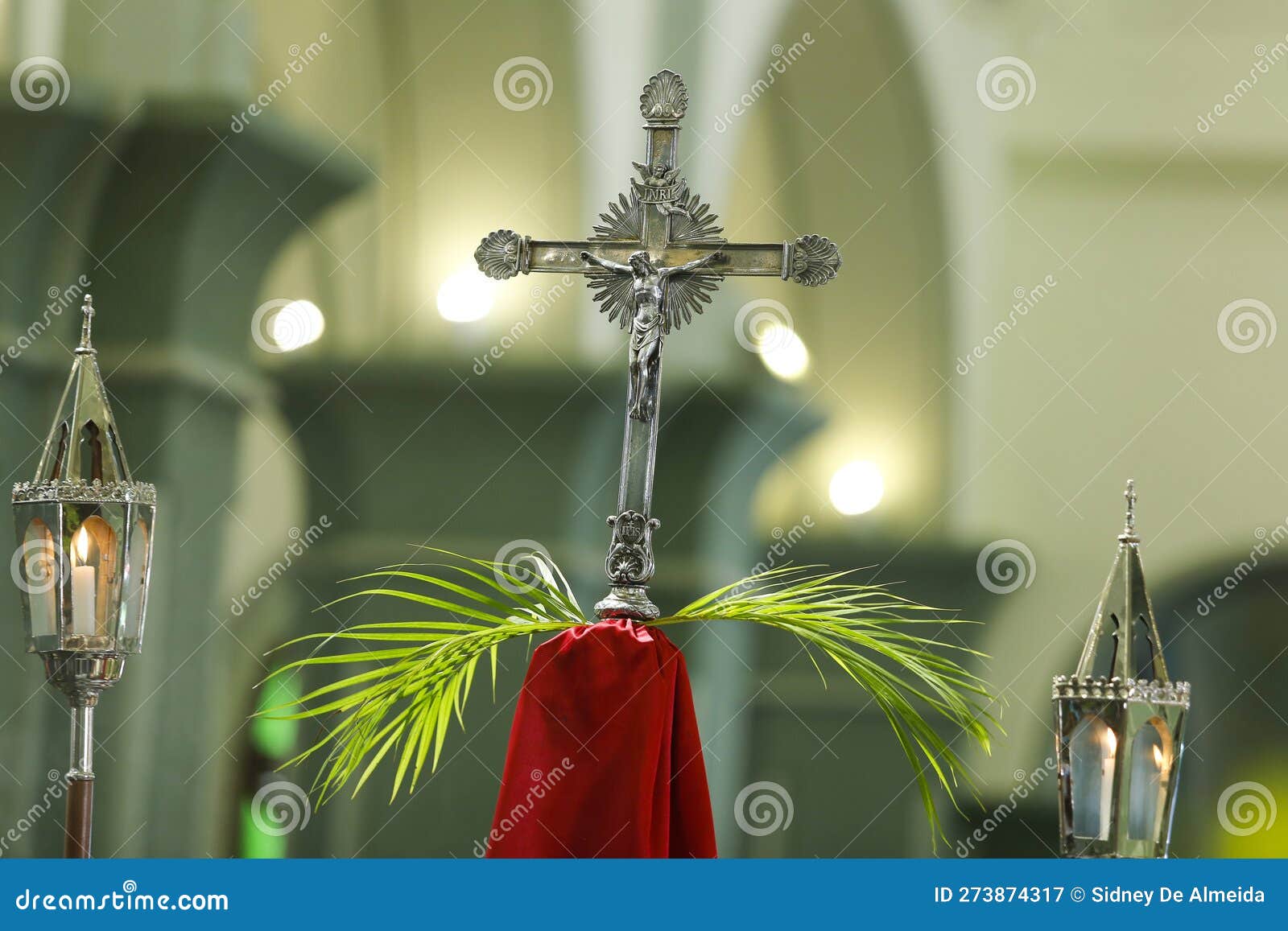 Holy Week Palm Sunday - Religious Symbol Stock Image - Image of week ...