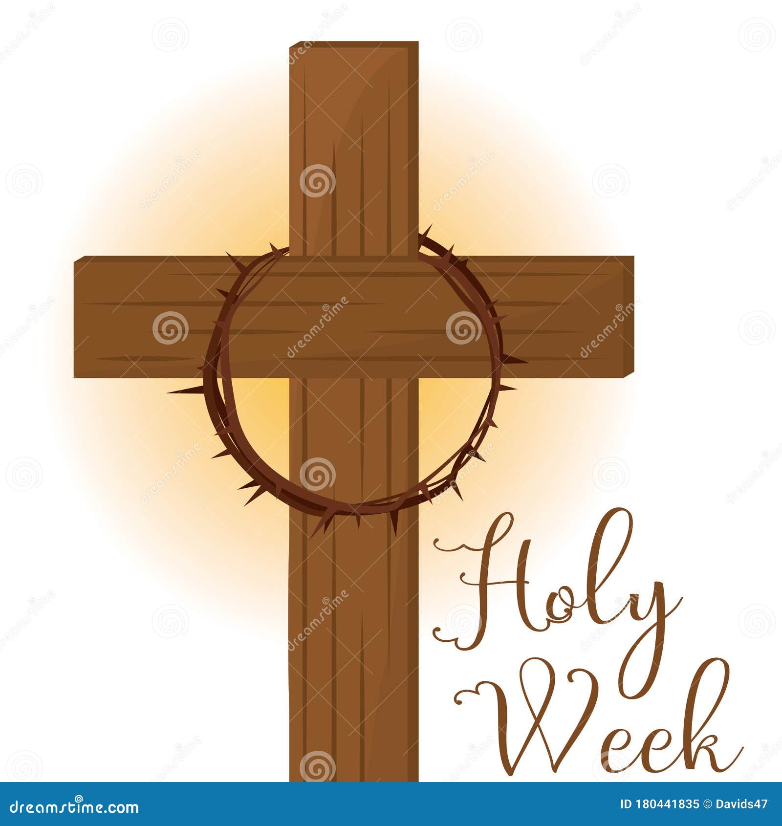 Holy week poster stock vector. Illustration of jesus - 180441835