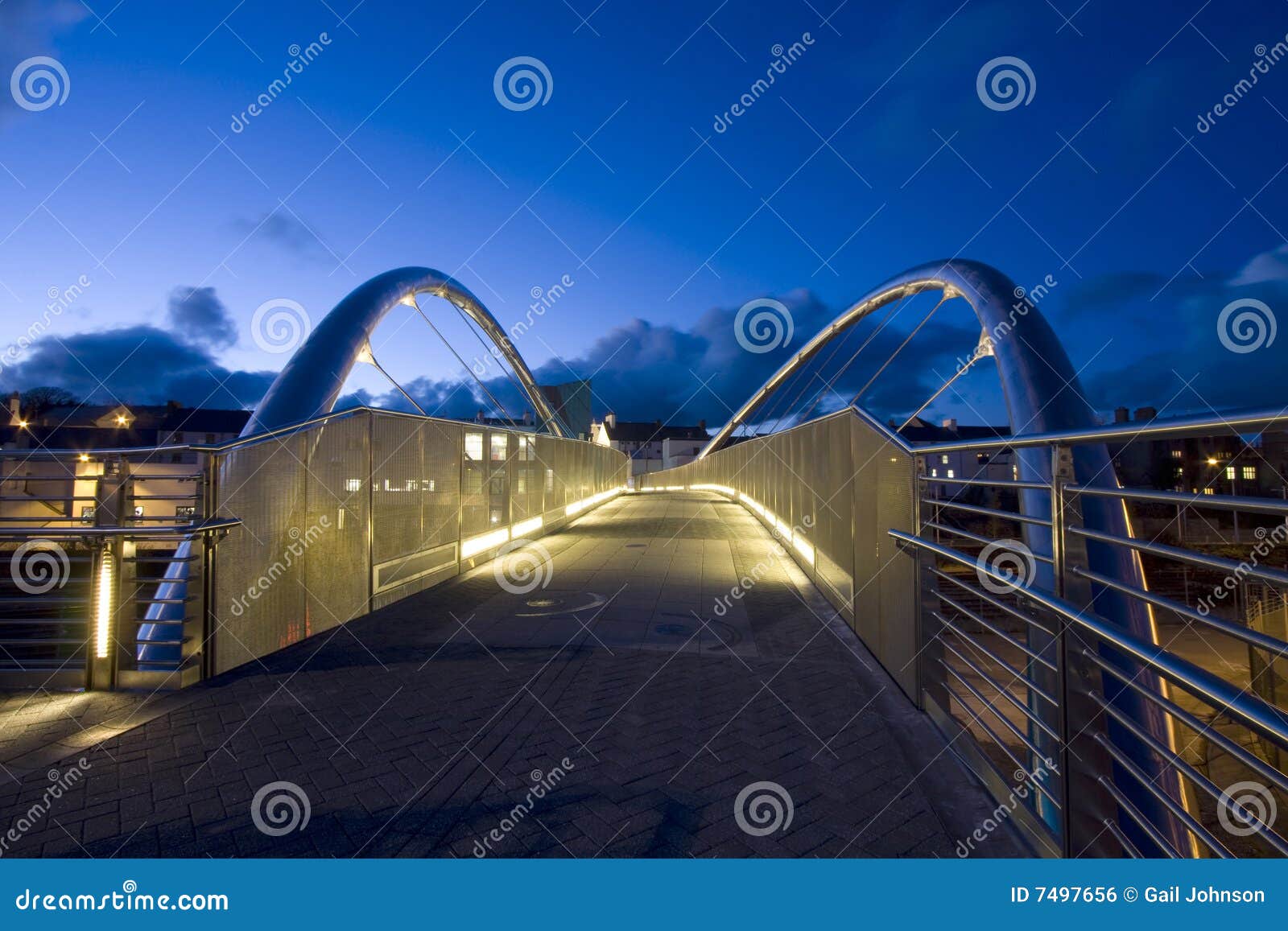 Holyhead Bridge stock photo. Image of holyhead, port, anglesey - 7497656