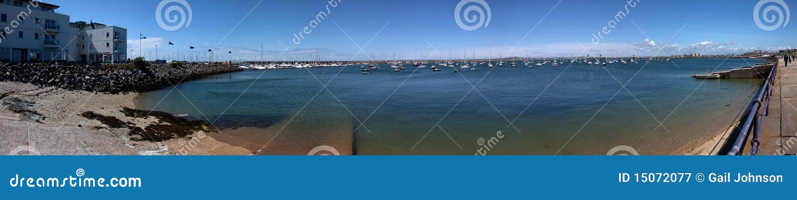 Holyhead Marina and Harbour Stock Image - Image of marina, panorama ...