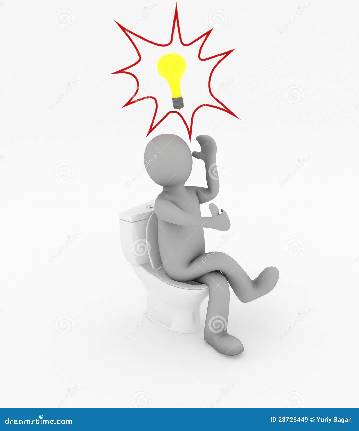 Hombre 3d stock de ilustración. Ilustración de internet - 28725449