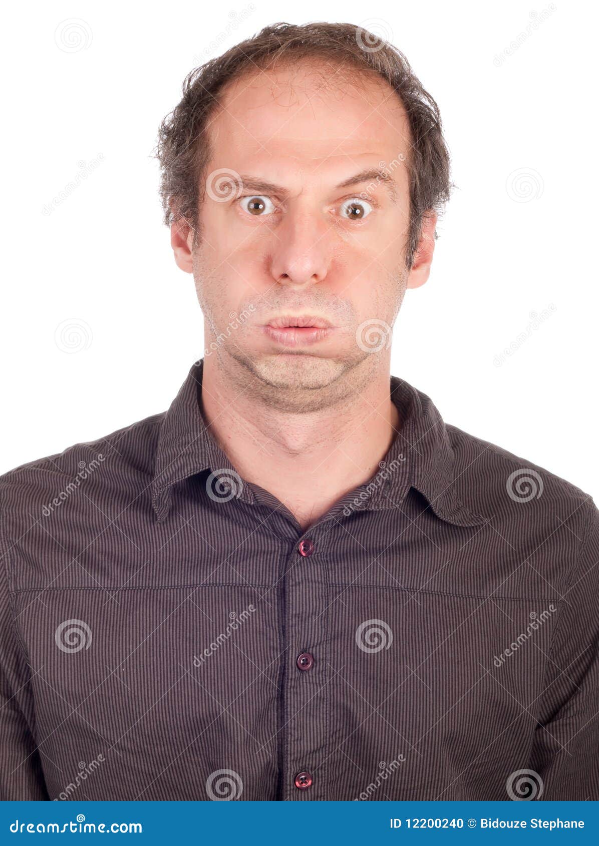 Hombre aburrido foto de archivo. Imagen de expresivo - 12200240