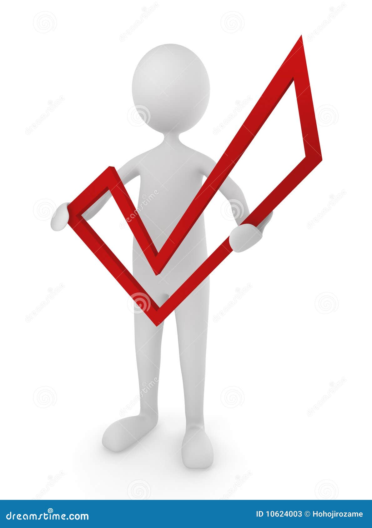 Hombre acertado stock de ilustración. Ilustración de popular - 10624003