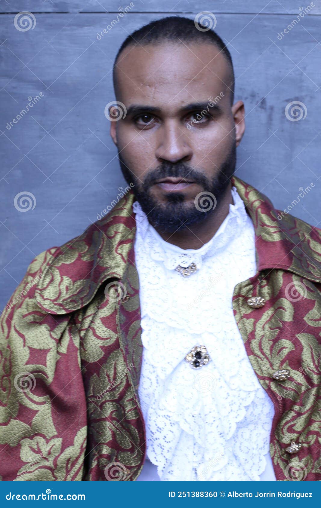 Hombre Atractivo Con Estilo Barroco Foto de archivo - Imagen de clase ...