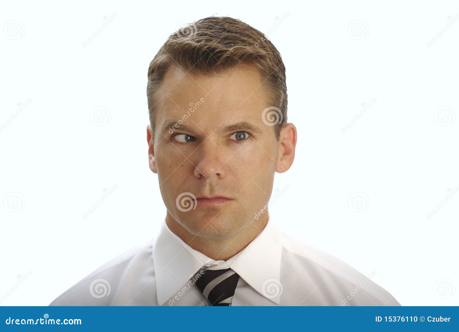 Hombre bizco foto de archivo. Imagen de fondo, aislado - 15376110