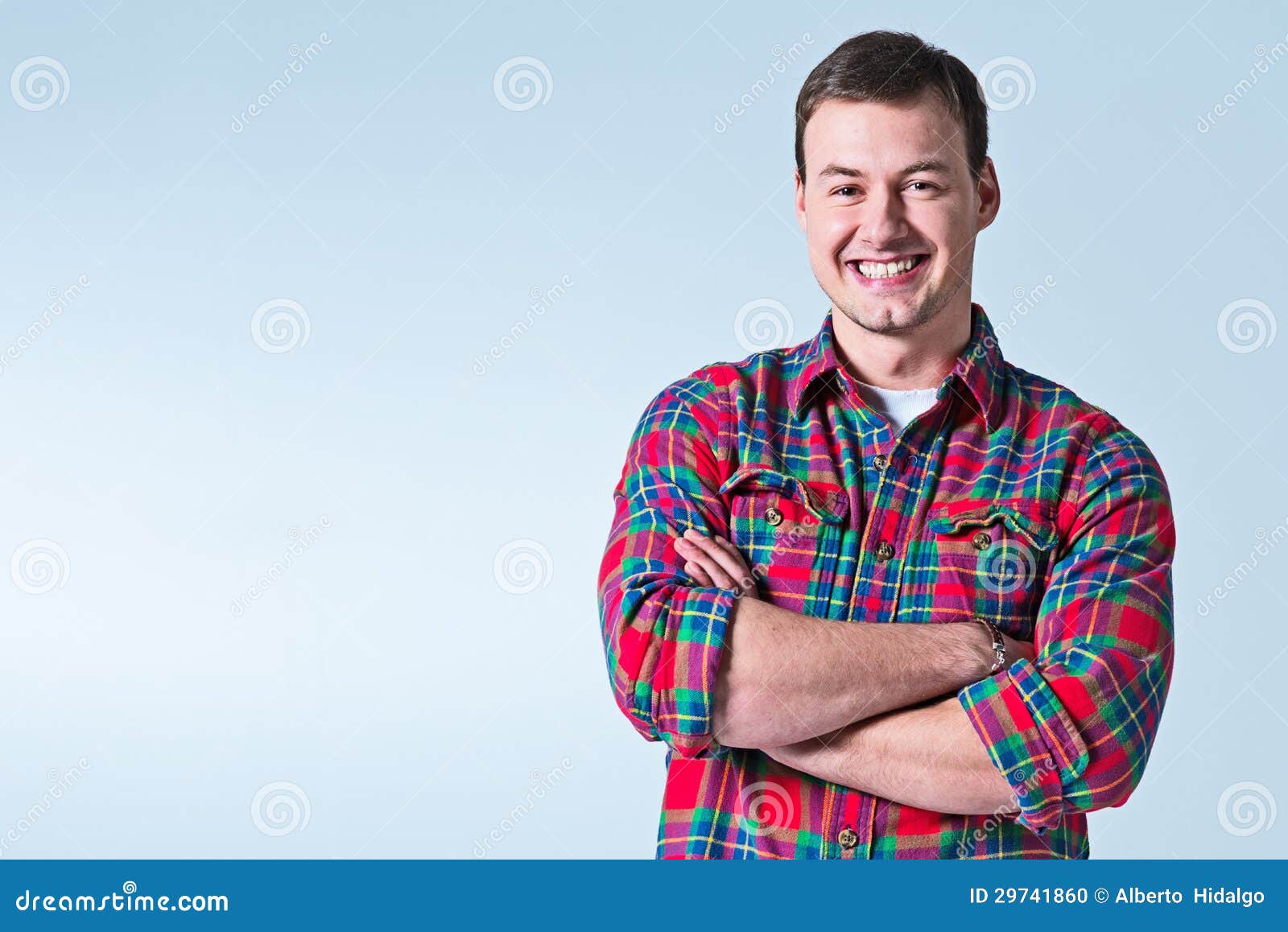 Hombre Casual Robusto Joven Foto de archivo - Imagen de ocasional ...