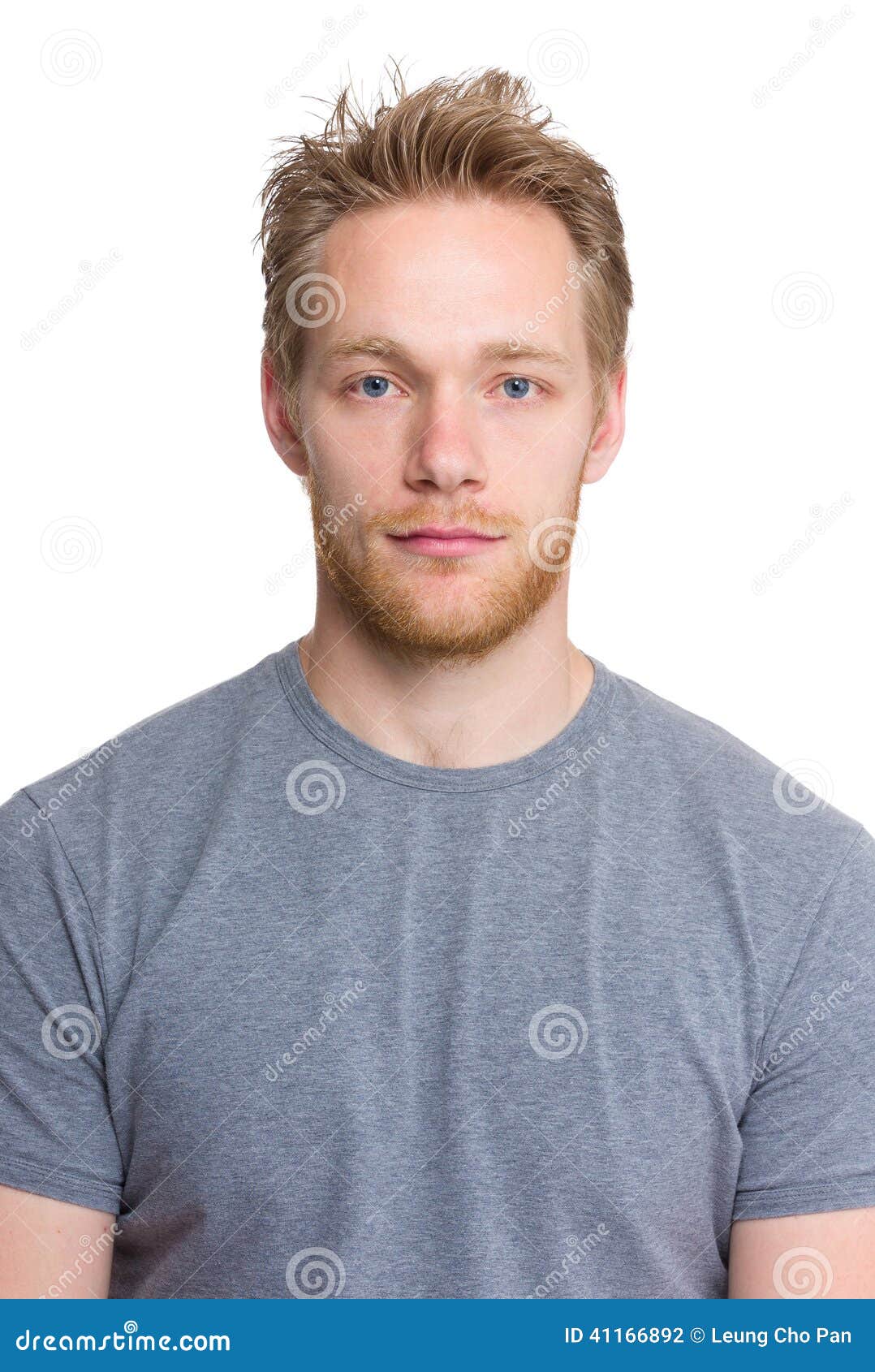Hombre caucásico serio foto de archivo. Imagen de pelo - 41166892
