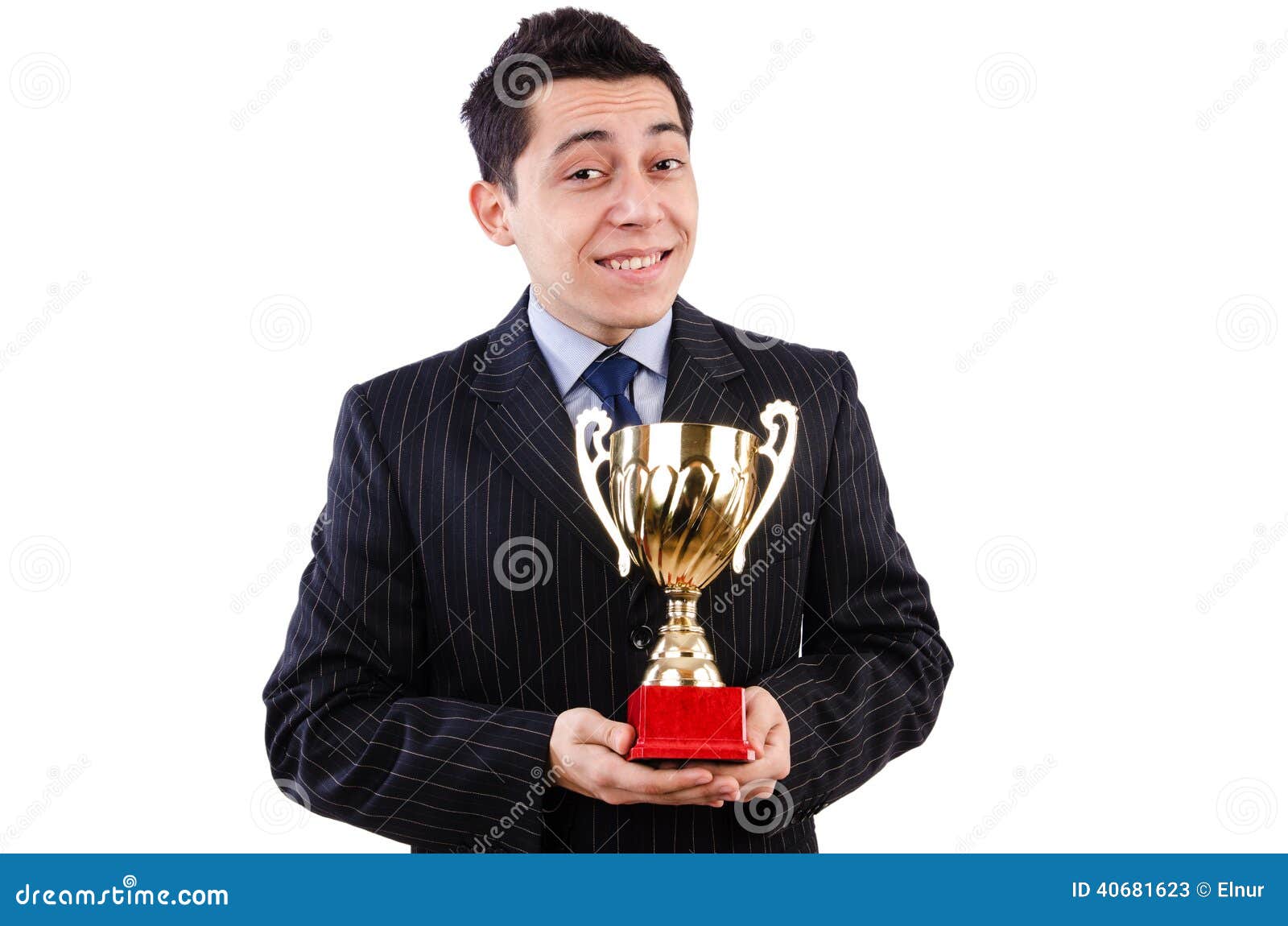 Hombre Concedido Con La Taza Imagen de archivo - Imagen de concepto ...