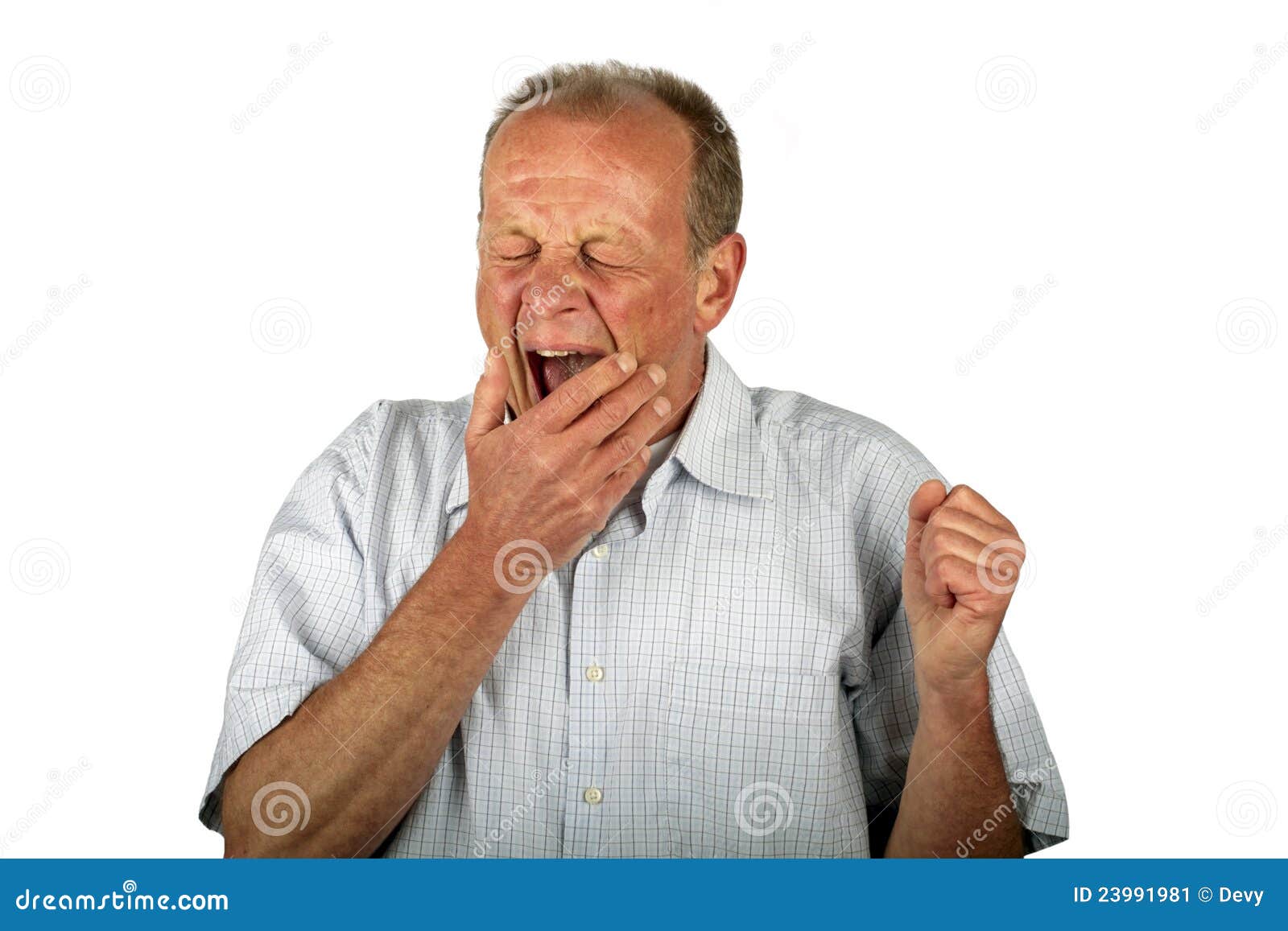 Hombre de bostezo imagen de archivo. Imagen de bostezo - 23991981