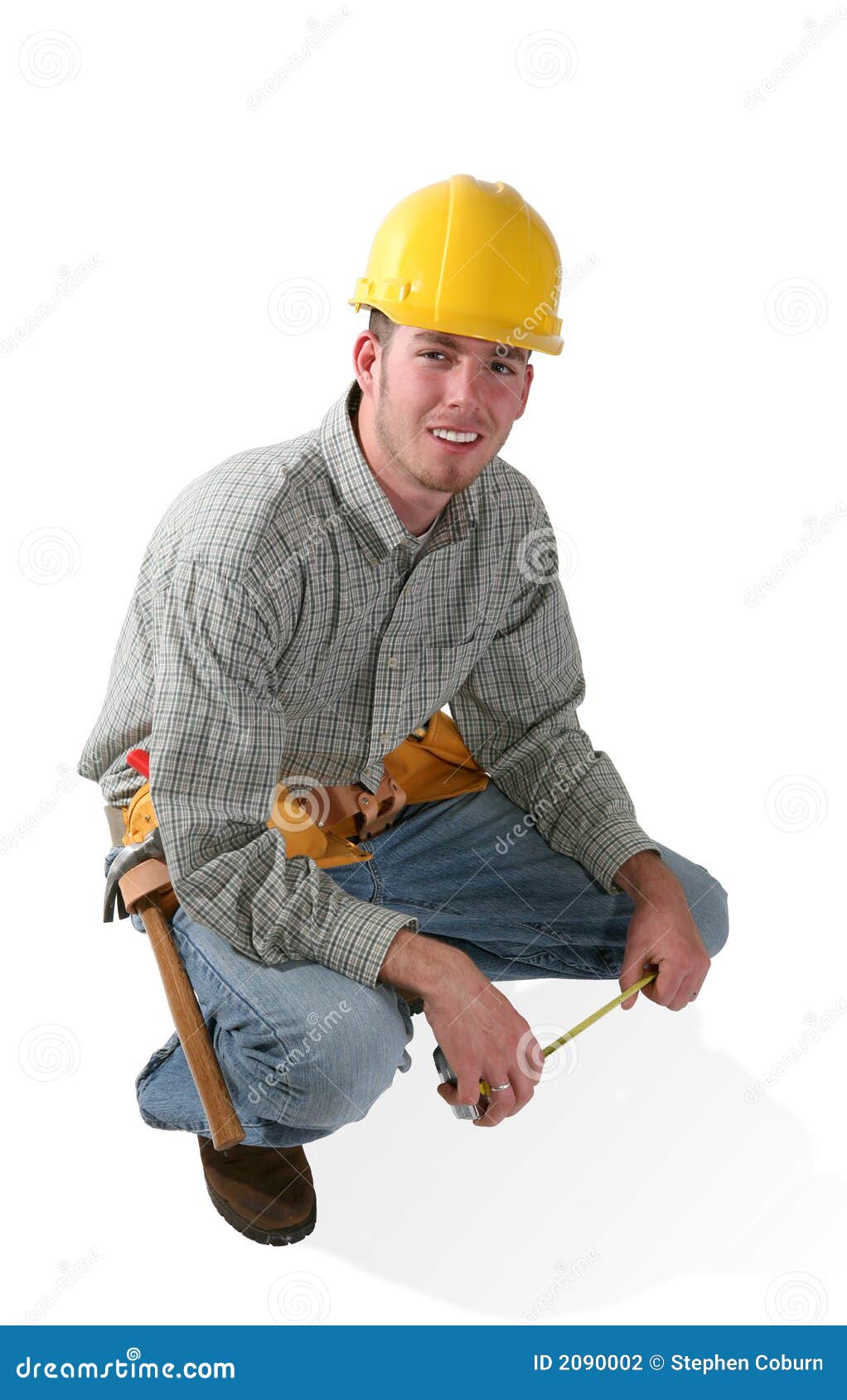 Hombre de la construcción foto de archivo. Imagen de fontanero - 2090002