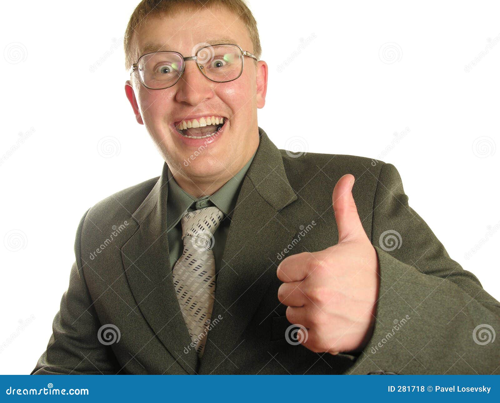 Hombre De Negocios Con El Pulgar Para Arriba En Vidrios Foto de archivo ... Hombre De Negocios Con El Pulgar Para Arriba En Vidrios Foto de archivo ...