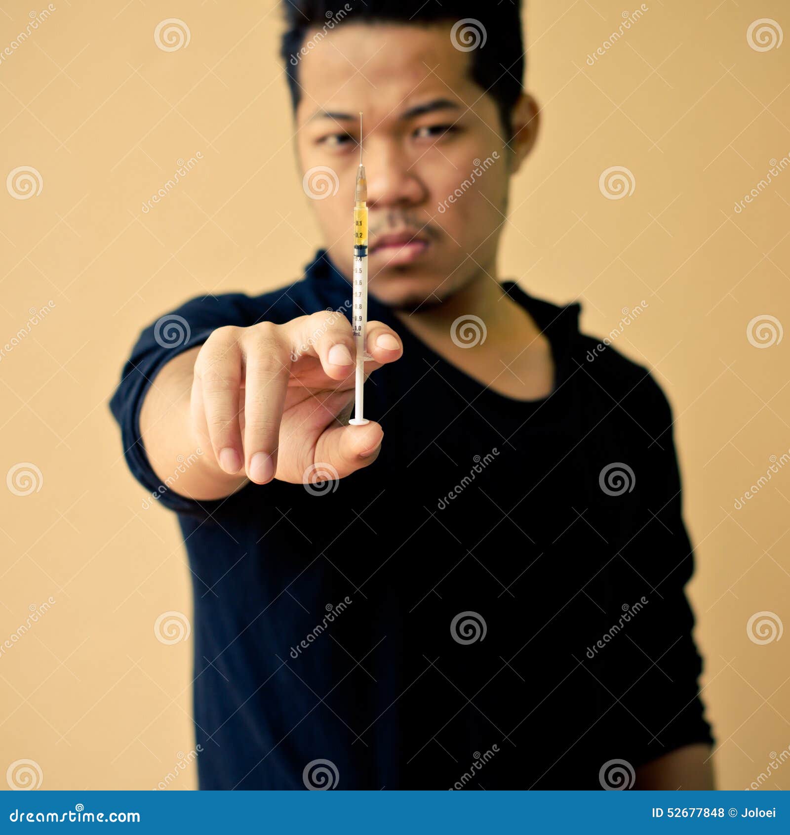 Hombre del drogadicto foto de archivo. Imagen de antihigiénico - 52677848