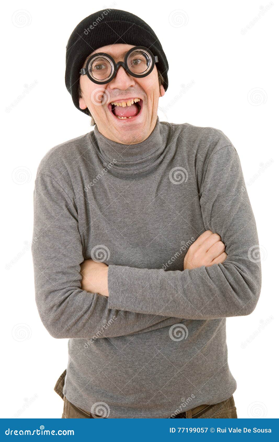 Hombre del friki imagen de archivo. Imagen de inconformista - 77199057