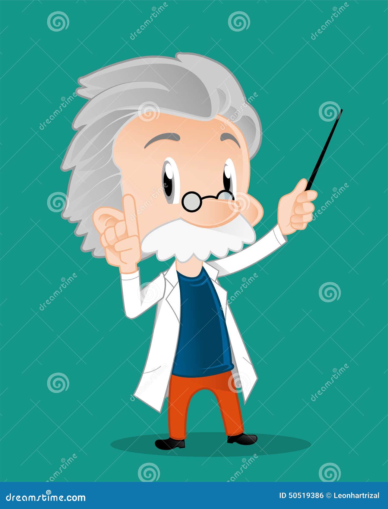 Hombre del genio ilustración del vector. Ilustración de genio - 50519386