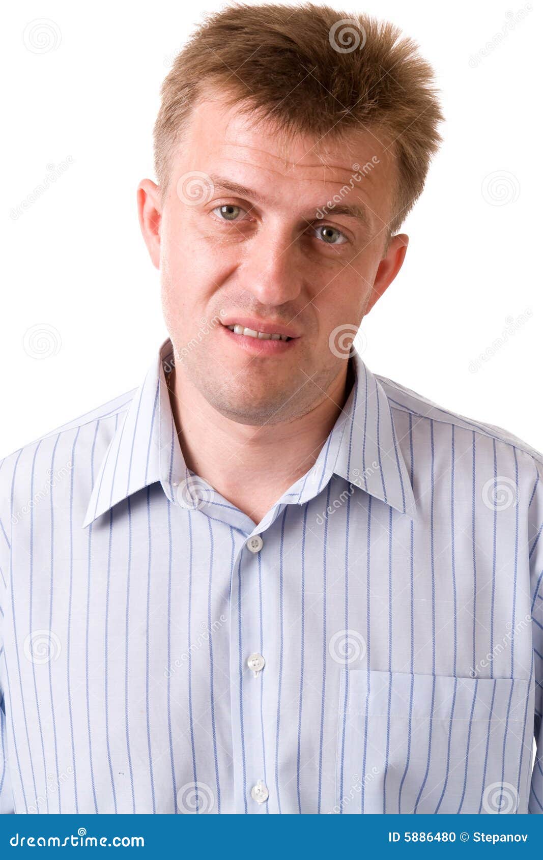 Hombre descontento foto de archivo. Imagen de cara, miedo - 5886480