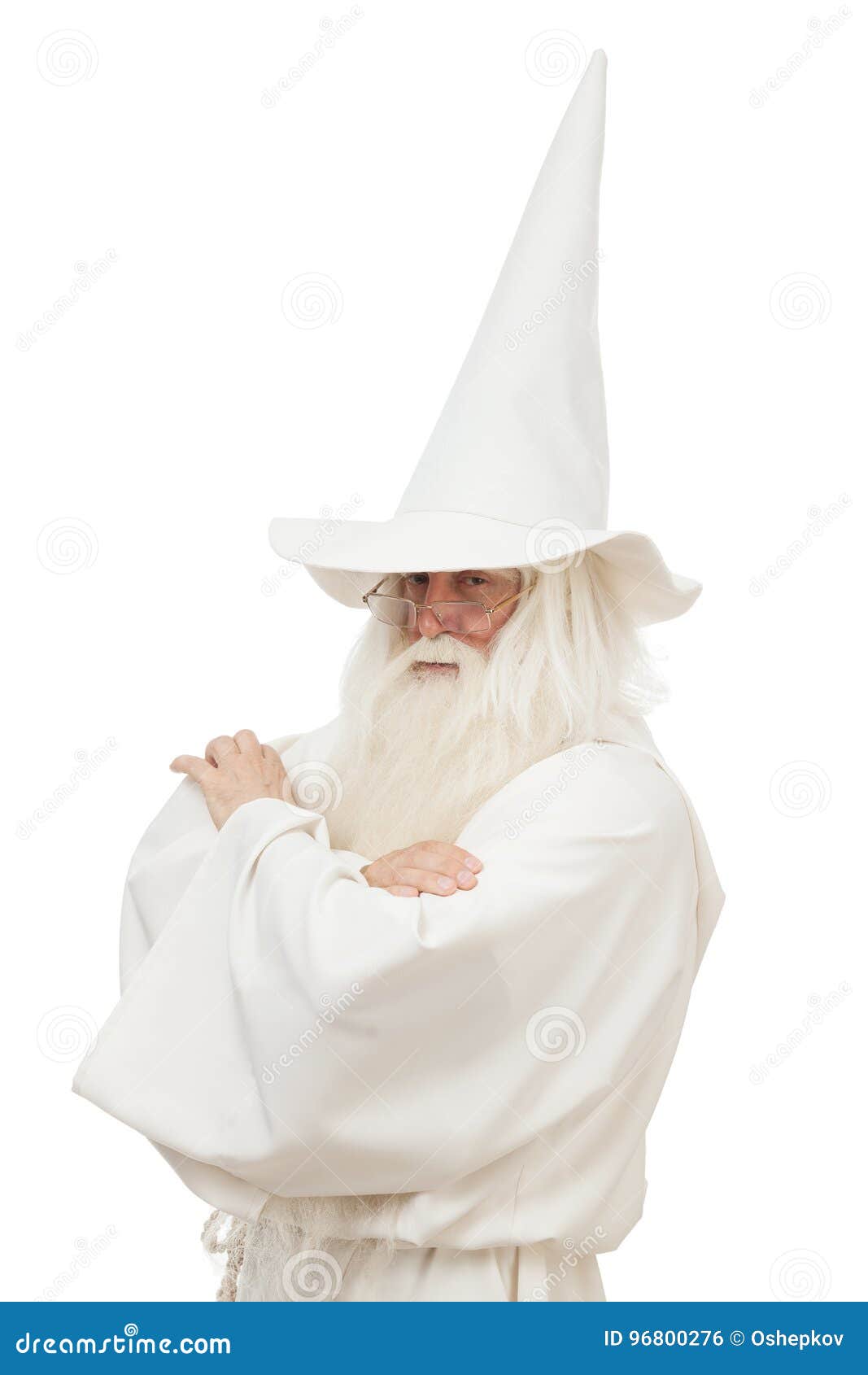 Hombre En Traje Del Hechicero Foto de archivo - Imagen de retrato ...