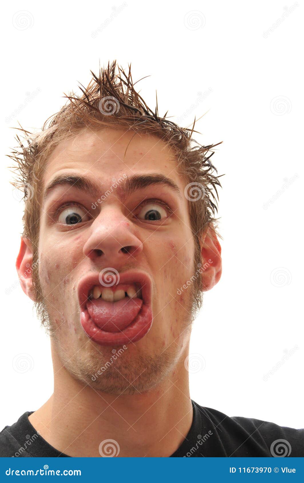 Hombre Feo Raro Loco Foto de archivo - Imagen: 11673970