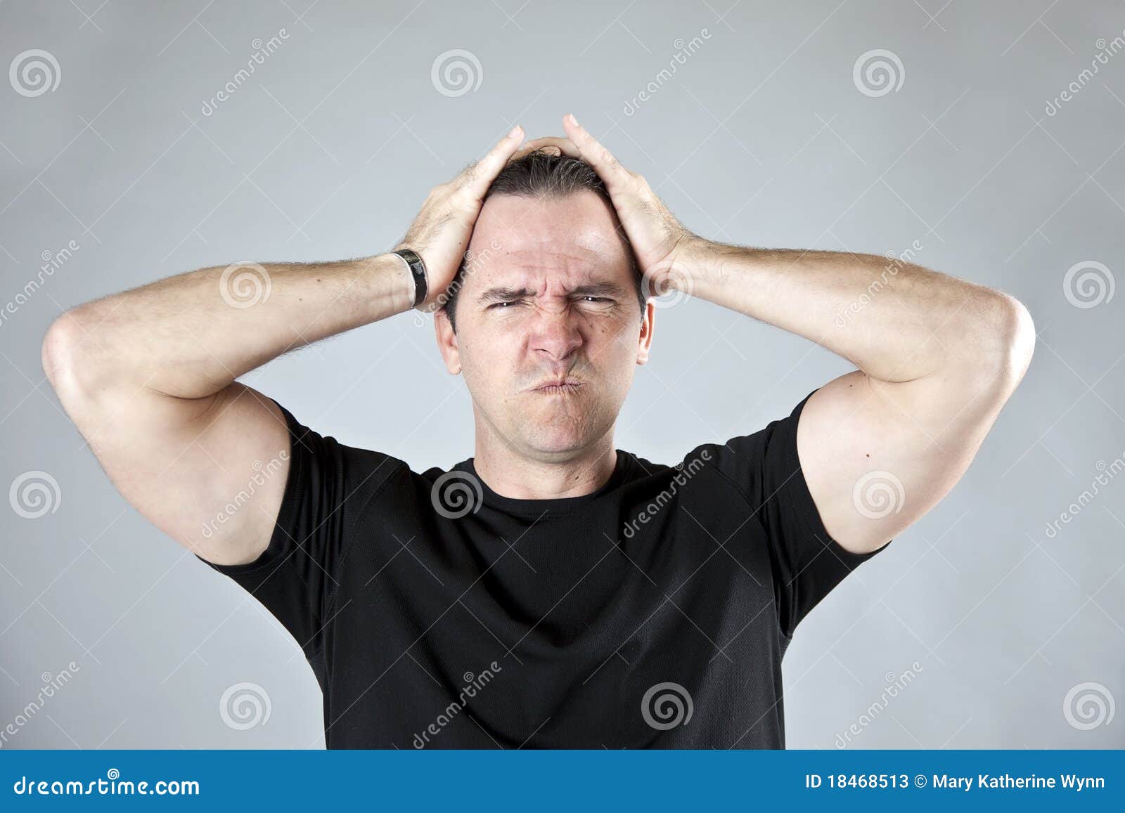 Hombre frustrado imagen de archivo. Imagen de hombre - 18468513