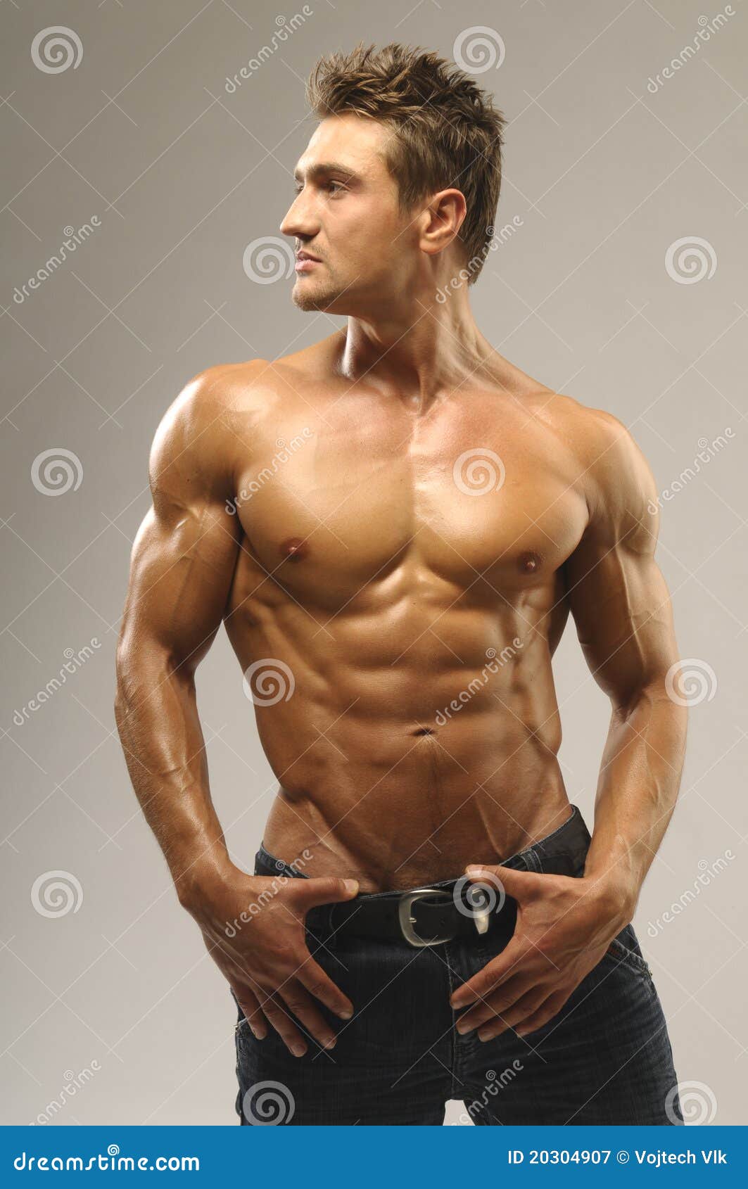 Hombre Fuerte Joven Fotografía de archivo libre de regalías - Imagen ...