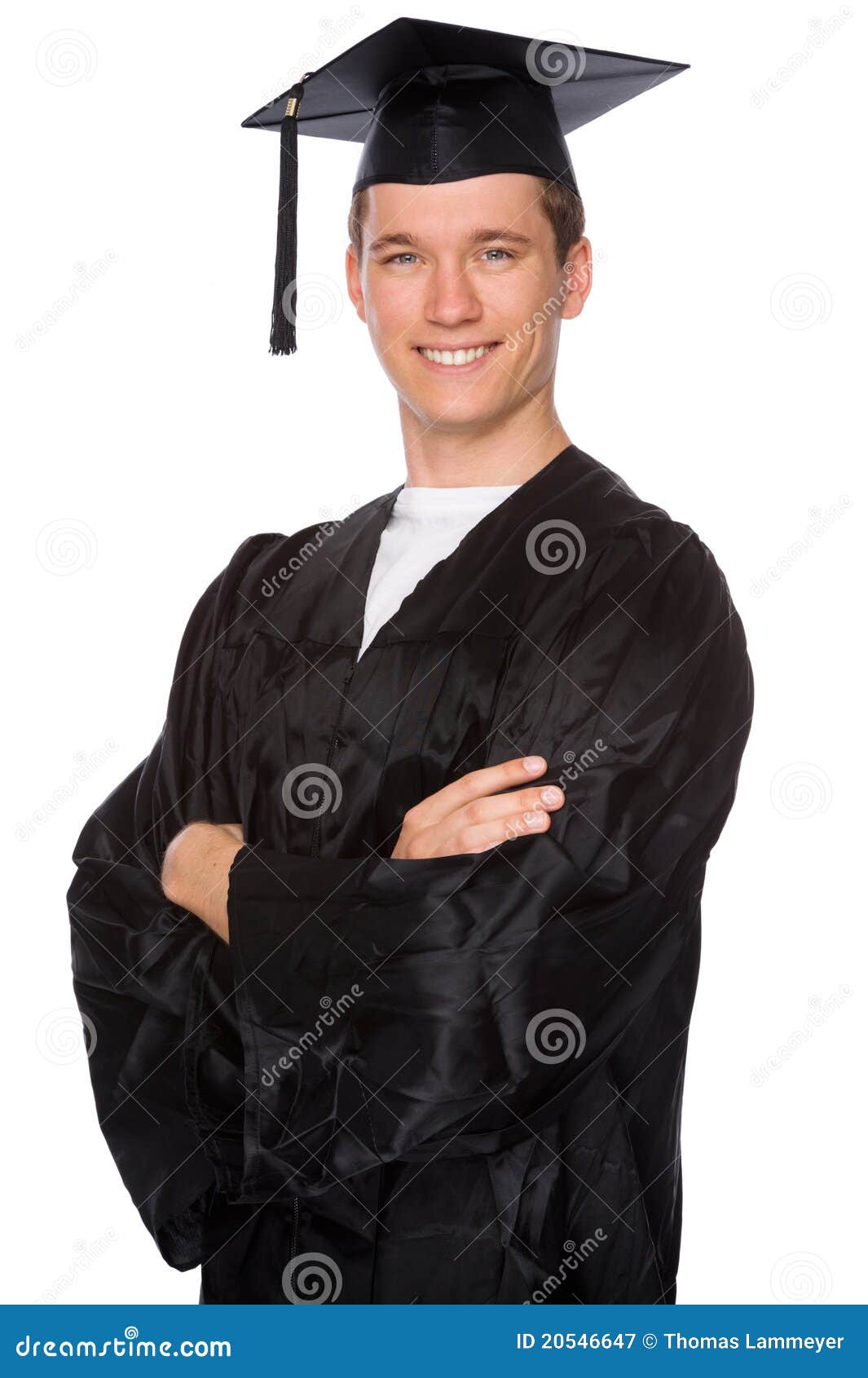 Hombre graduado imagen de archivo. Imagen de persona - 20546647