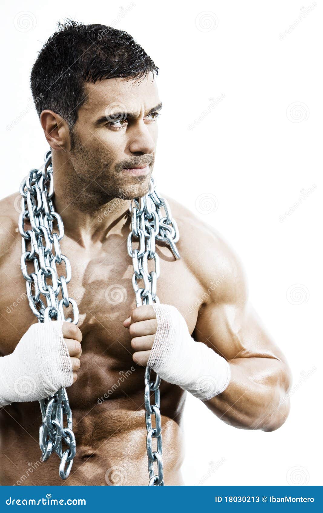 Hombre grosero atractivo imagen de archivo. Imagen de muscular - 18030213