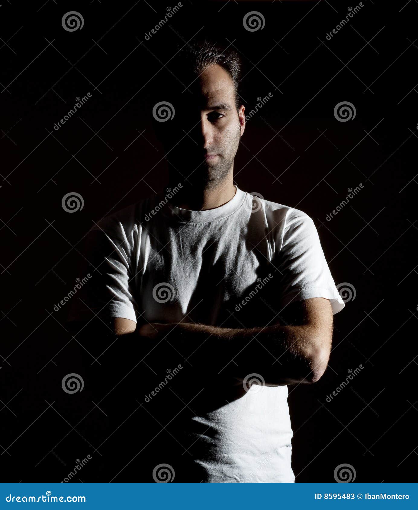 Hombre Grosero Del Misterio Imagen de archivo - Imagen de feroz ...