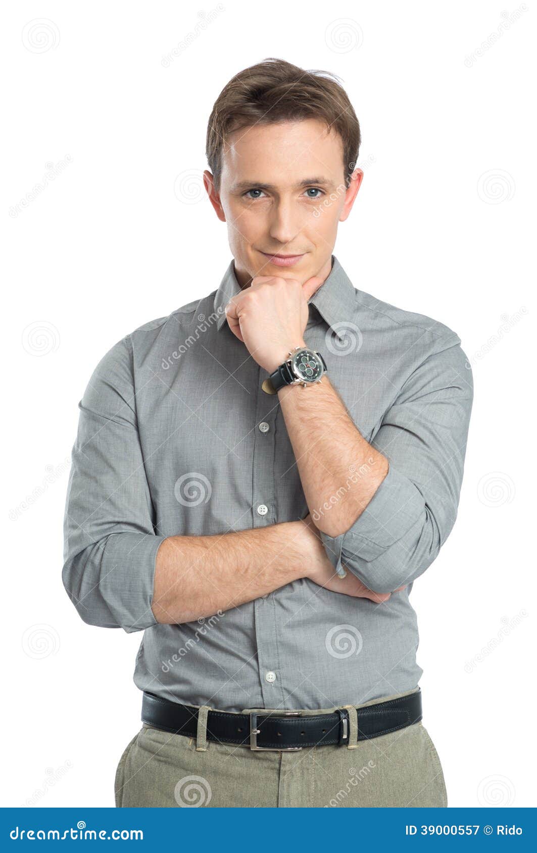 Hombre joven confiado imagen de archivo. Imagen de lealtad - 39000557