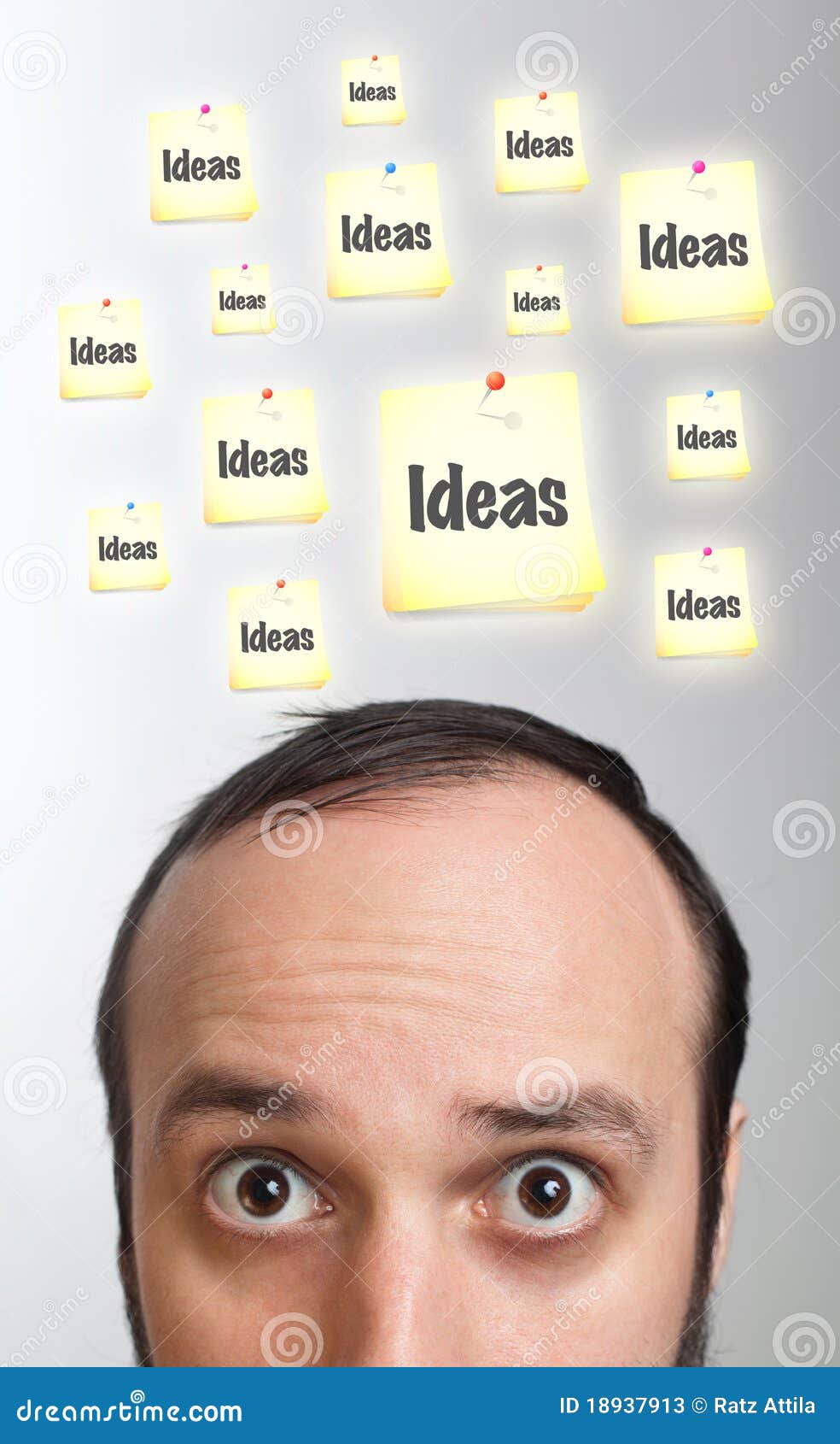 Hombre Joven Que Tiene Una Idea Imagen de archivo - Imagen de idea ...