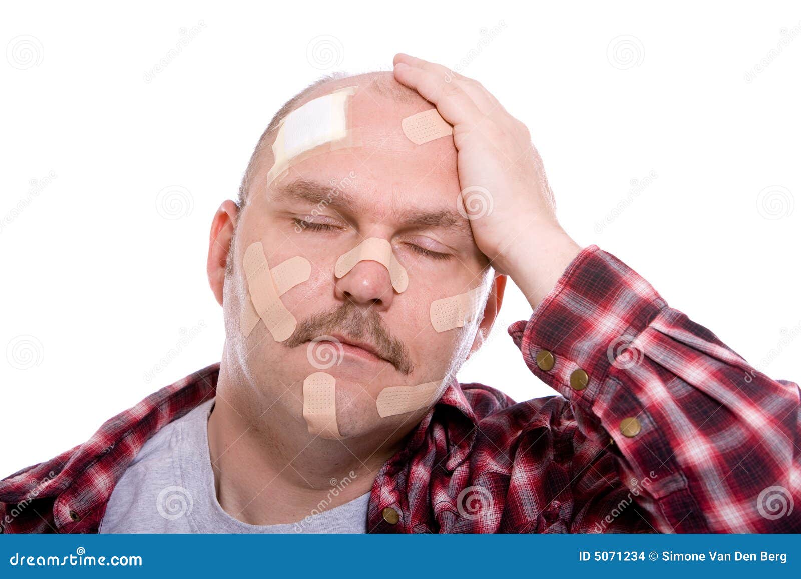 Hombre Lastimado Imagenes de archivo - Imagen: 5071234