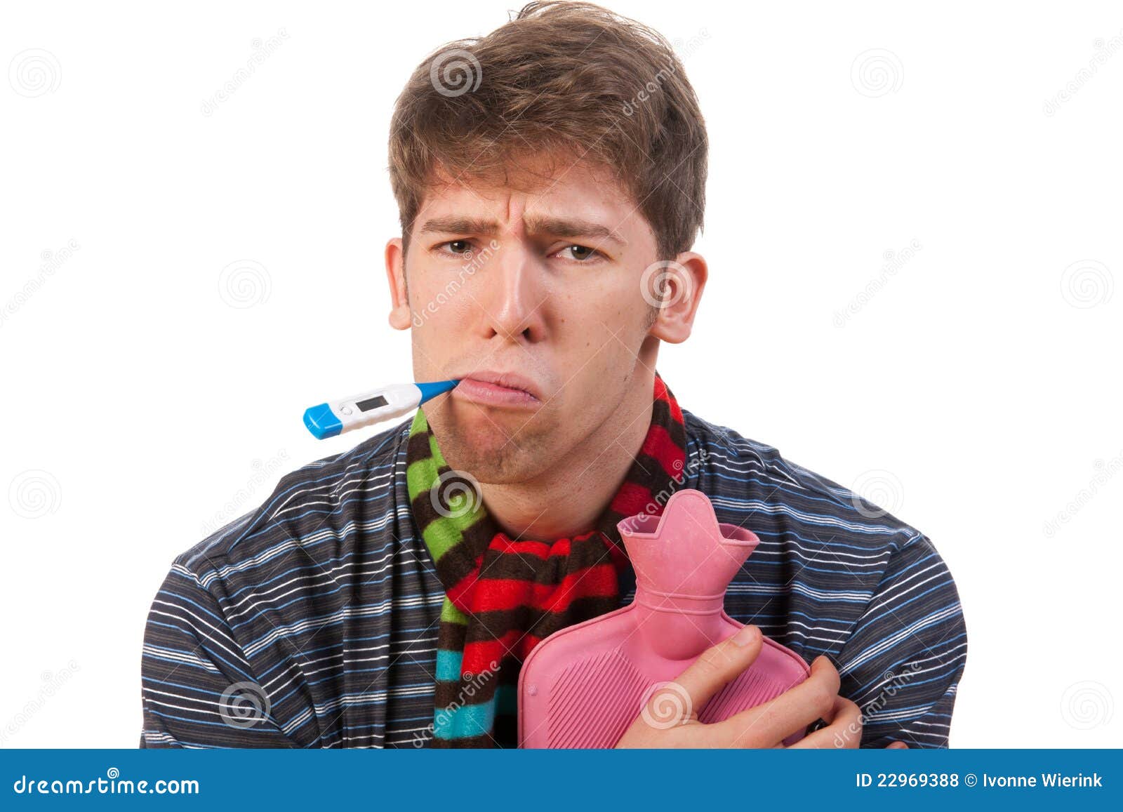 Hombre muy enfermo foto de archivo. Imagen de aislado - 22969388