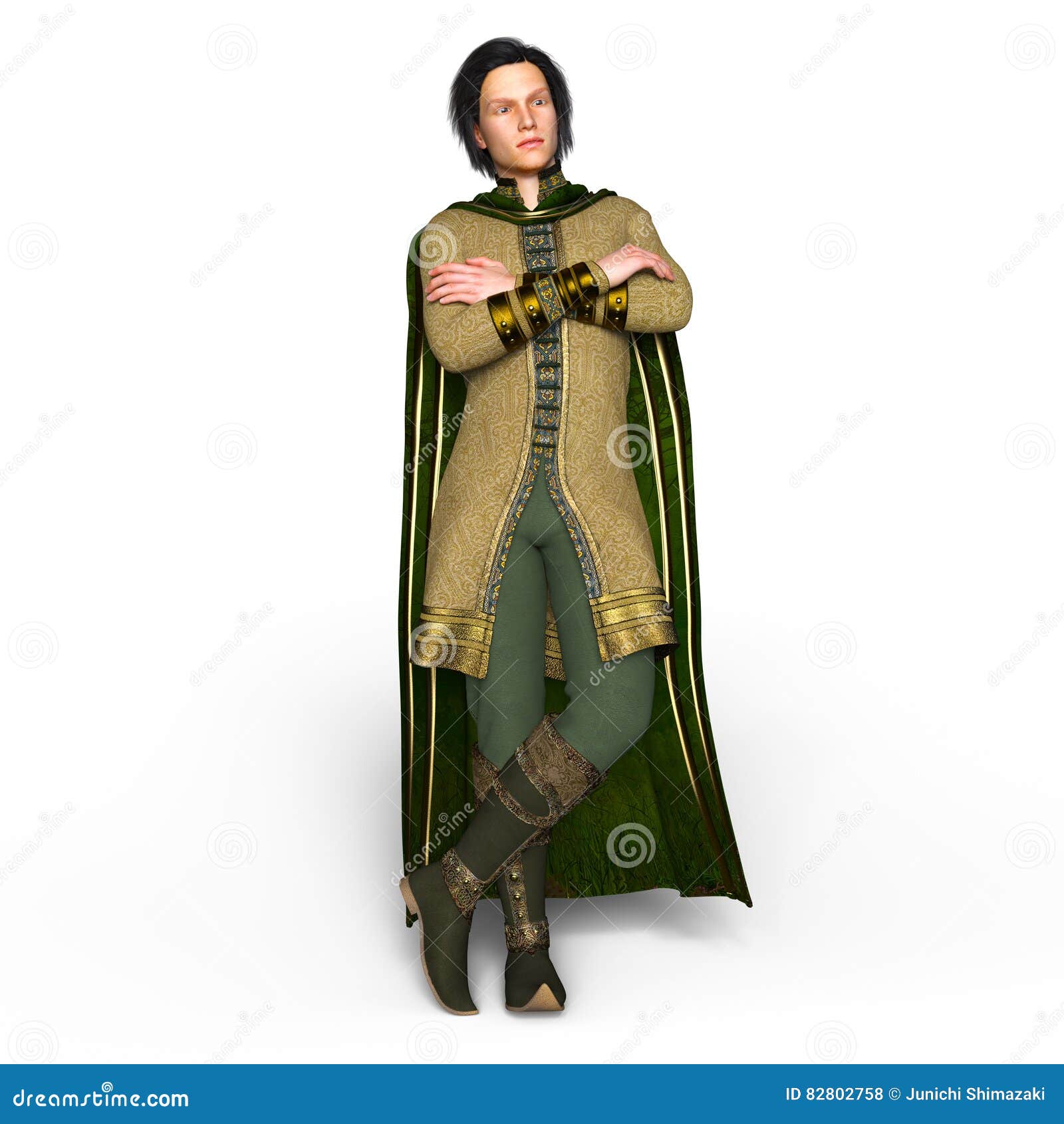 Hombre noble stock de ilustración. Ilustración de hombre - 82802758