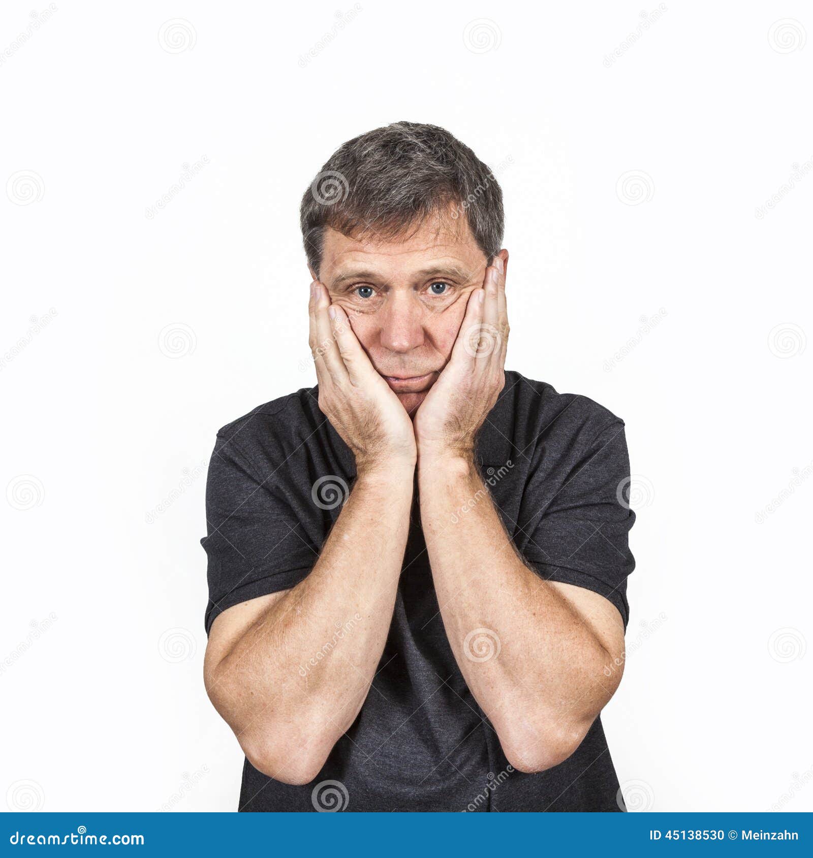 Hombre que tiene problemas foto de archivo. Imagen de pensativo - 45138530