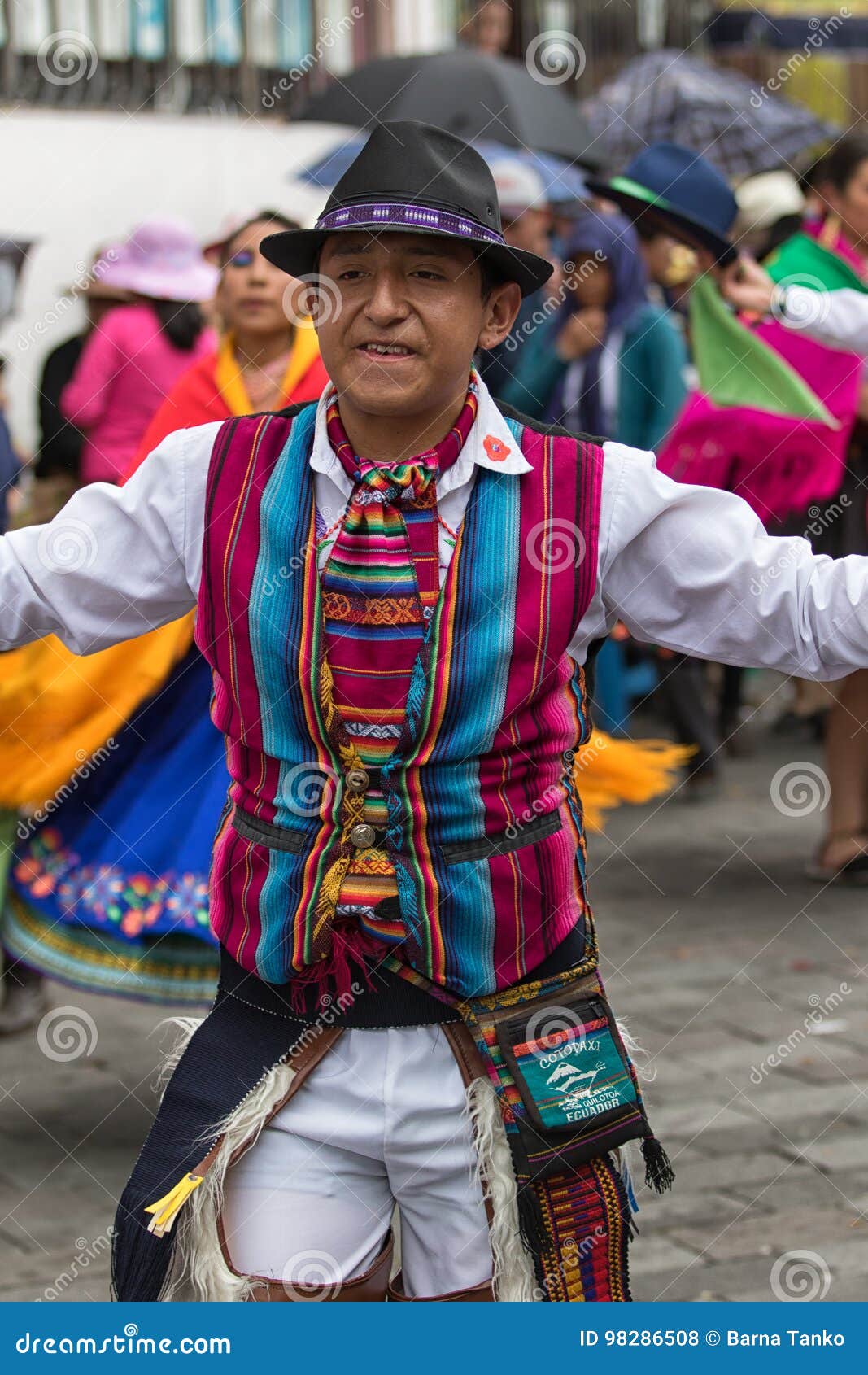 Hombre Quechua En Equipo Tradicional Foto de archivo editorial - Imagen ...
