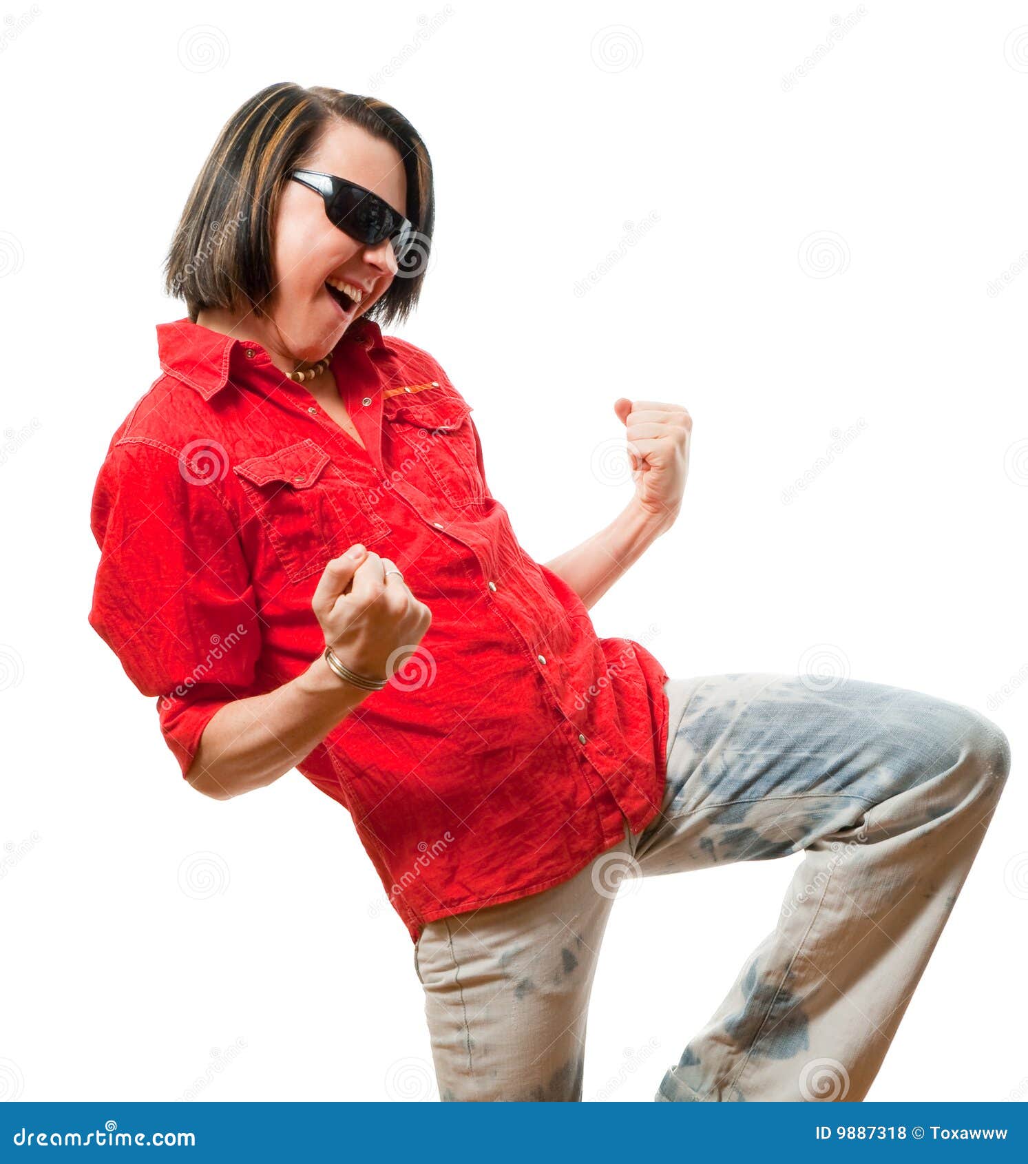 Hombre Satisfecho De Sí Mismo. Foto de archivo - Imagen de humano, rojo ...